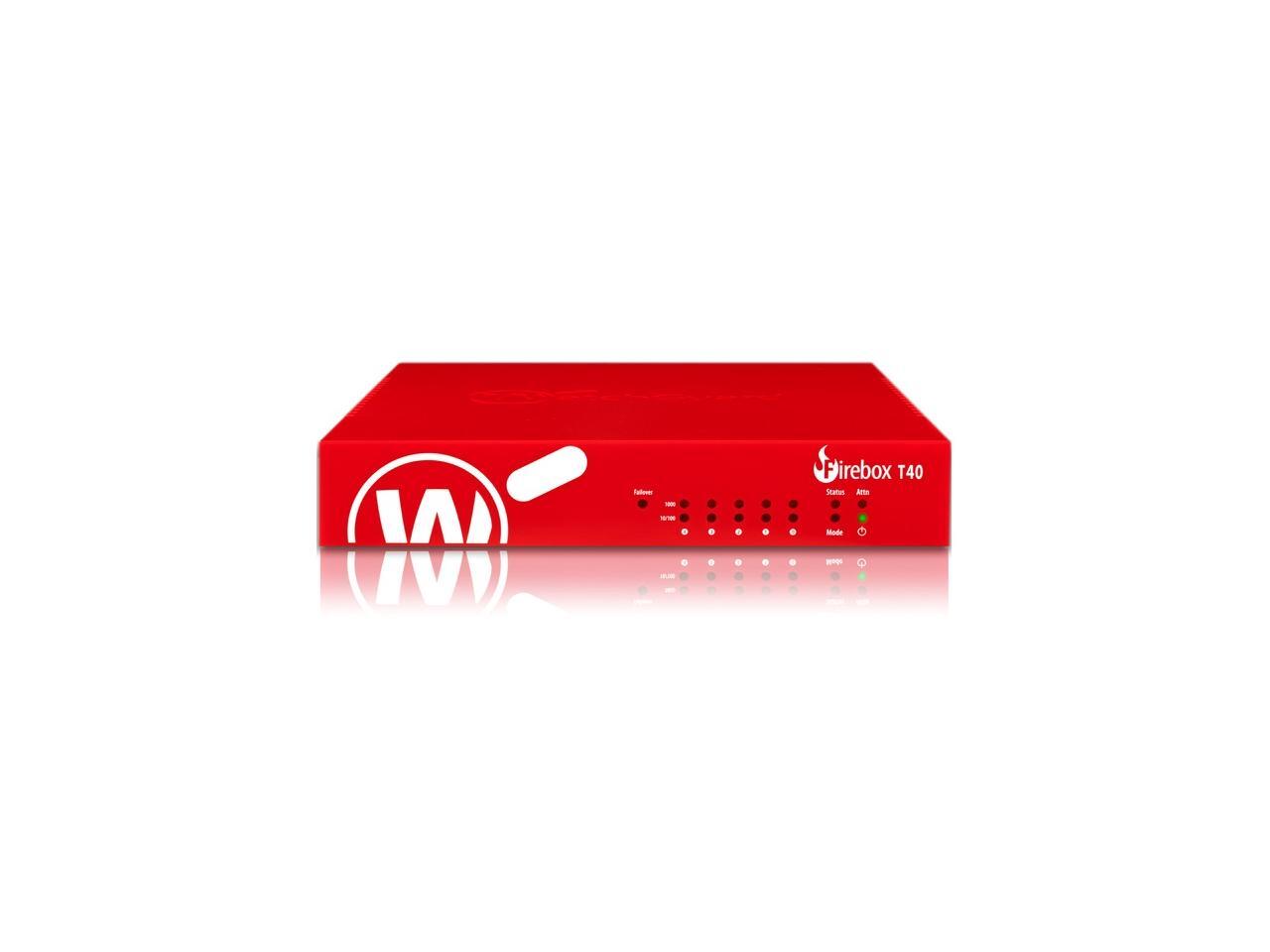 WatchGuard Firebox T40 Network Security/Firewall Appliance - 5 Port ...