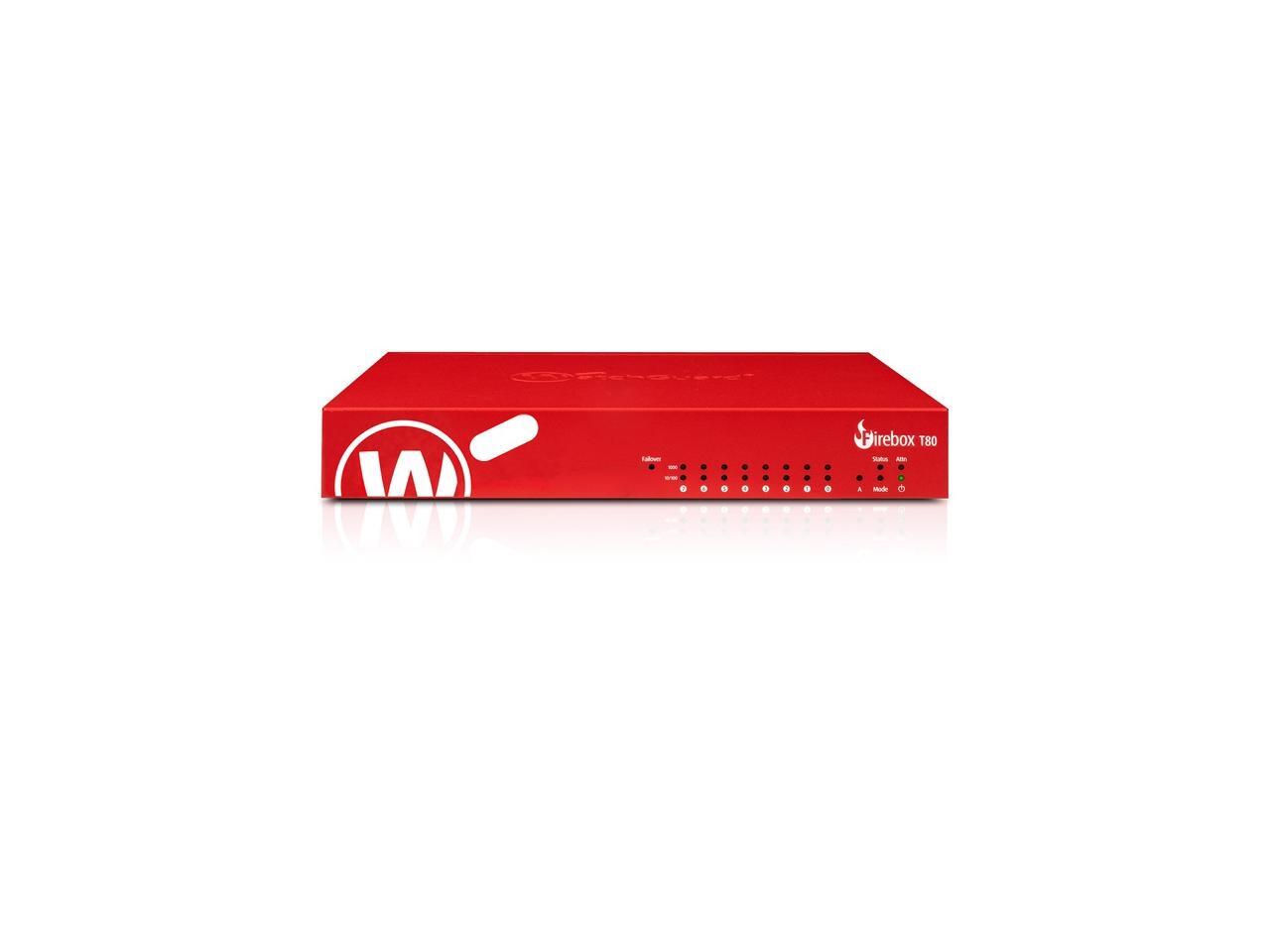 WatchGuard Firebox T80 with 1-yr Standard Support US WGT80001US - Newegg.ca