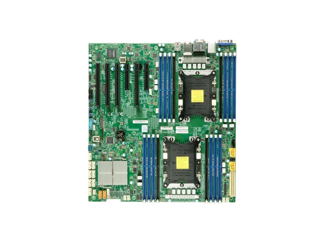 Supermicro Motherboard MBD-X11DAI-N-O Xeon Dual Socket S3647 C621 Max.2TB PCI Express EATX (MBD ...