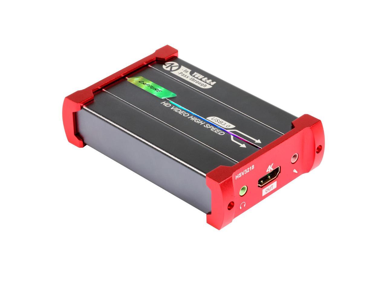 Mirabox 4K@60Hz Game Capture Card, HSV3218 HDMI to USB3.0 Video Capture ...