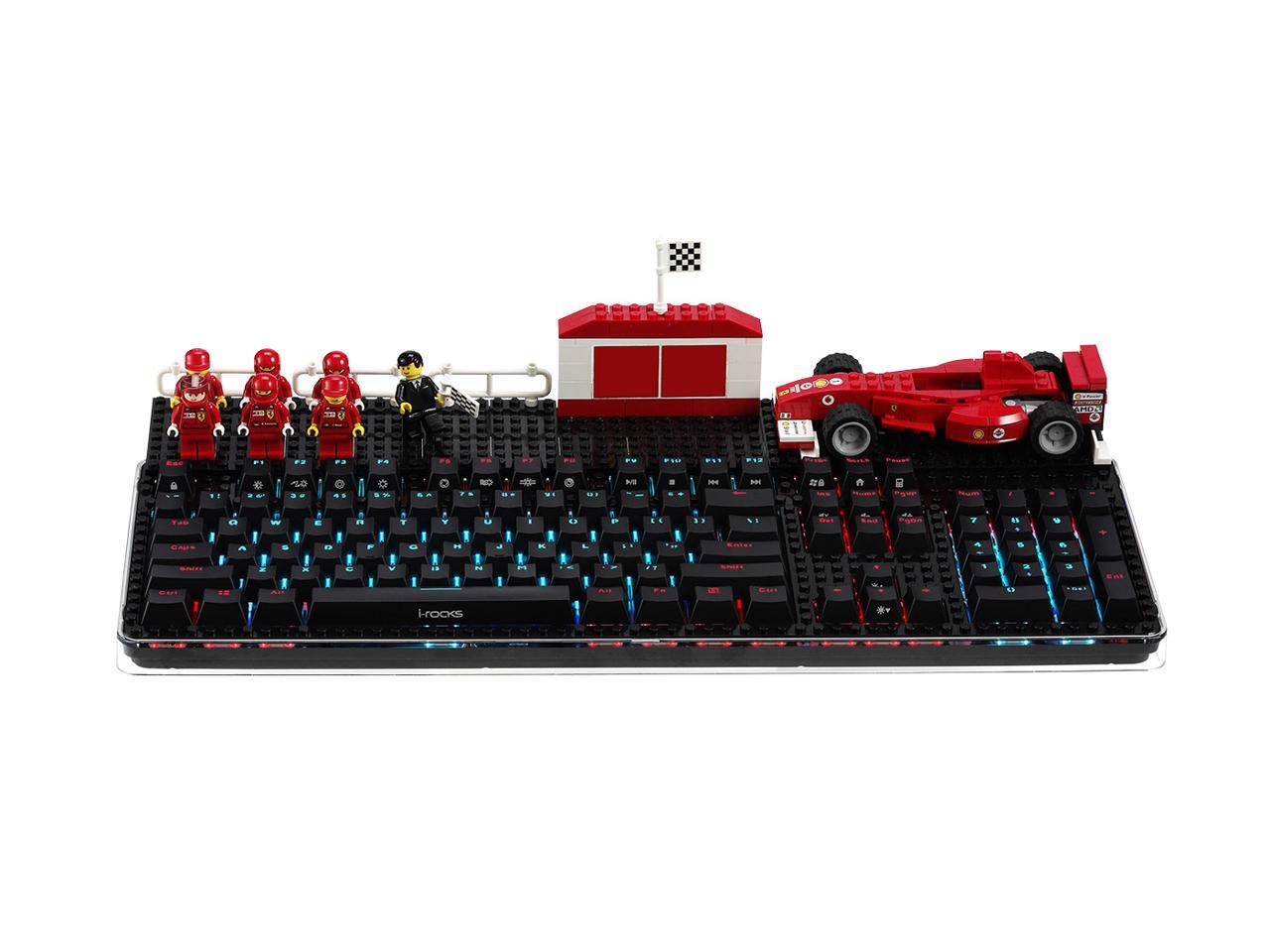 i-rocks K76M Plus Fun Brick Mechanical RGB illuminated Gaming Keyboard ...