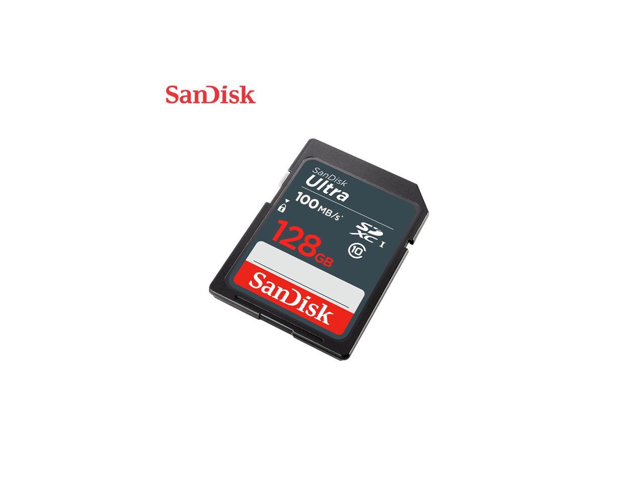 SanDisk SDSDUNR-128G-GN3IN CYU 128GB 9pin SDXC r100MB/s C10 UHS-I ...