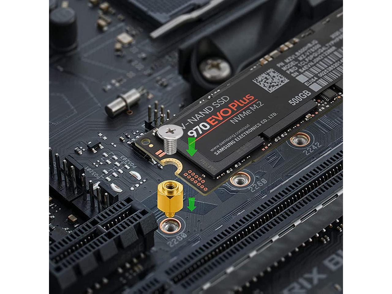 M 2 SSD Mounting Screws Kit For PS5 And Asus Gigabyte ASRock Msi