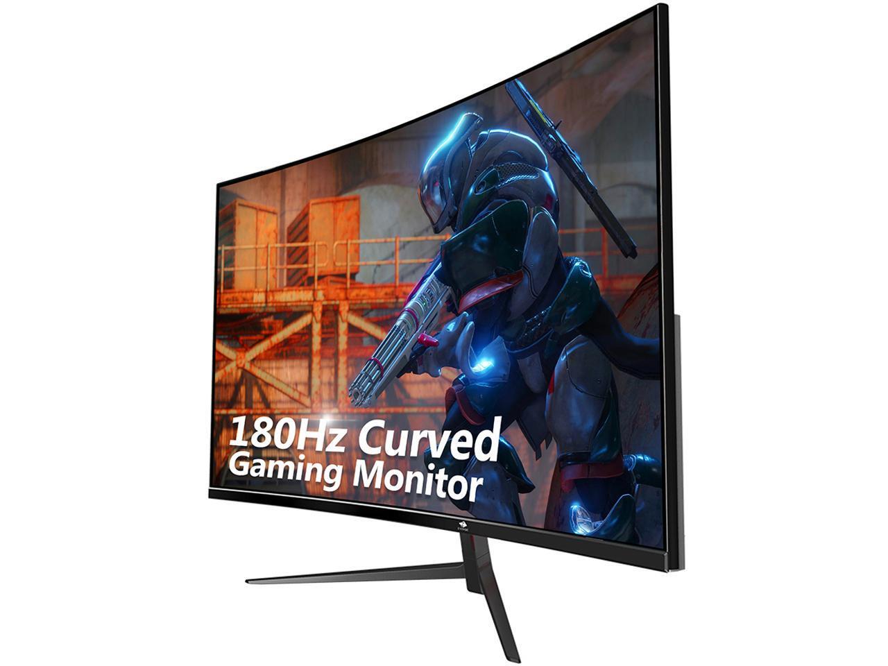 Z-EDGE UG24 24" 1080P Full HD 180Hz 1ms Curved Gaming Monitor, FreeSync ...