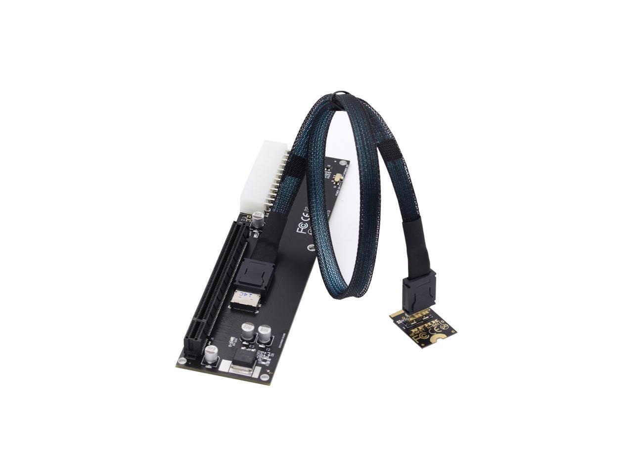 Oculink Egpu Laptop EGPU Bracket For Oculink/M.2 NVMe External Graphics ...