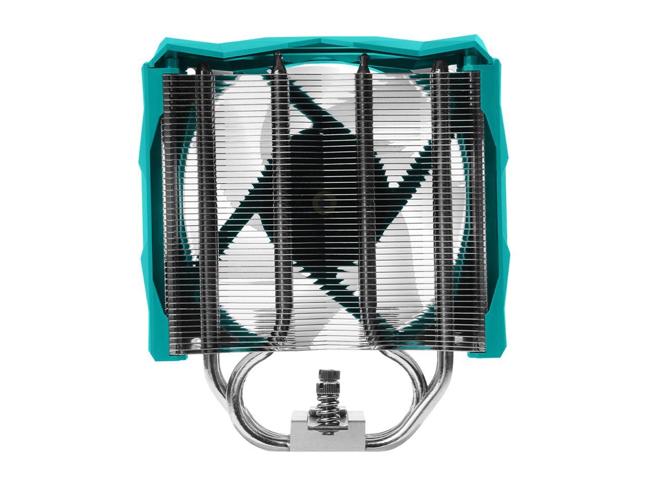 Iceberg Thermal IceSLEET G4 OC CPU Air Cooler 4 Nickel-Plated Heatpipes ...