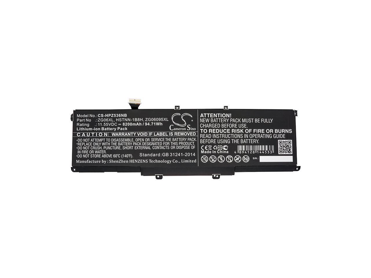 Battery Replacement for HP ZBook Studio x360 G5 ZBook Studio x360 G5 ...