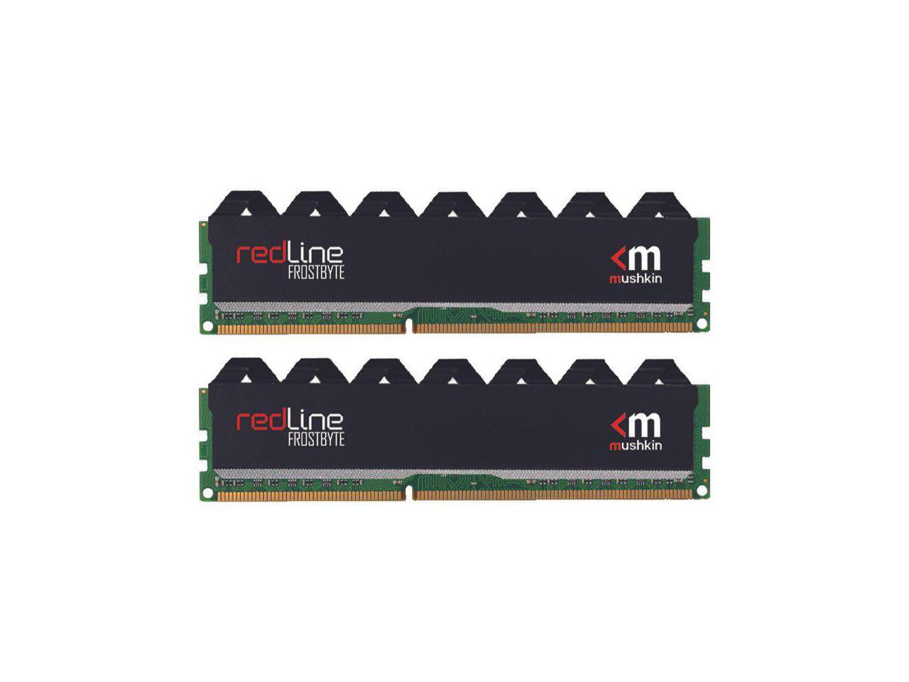 Mushkin 8GB (2X4GB) Redline DDR3 PC3-12800 1600MHz 9-9-9-24 Desktop Memory Model ...