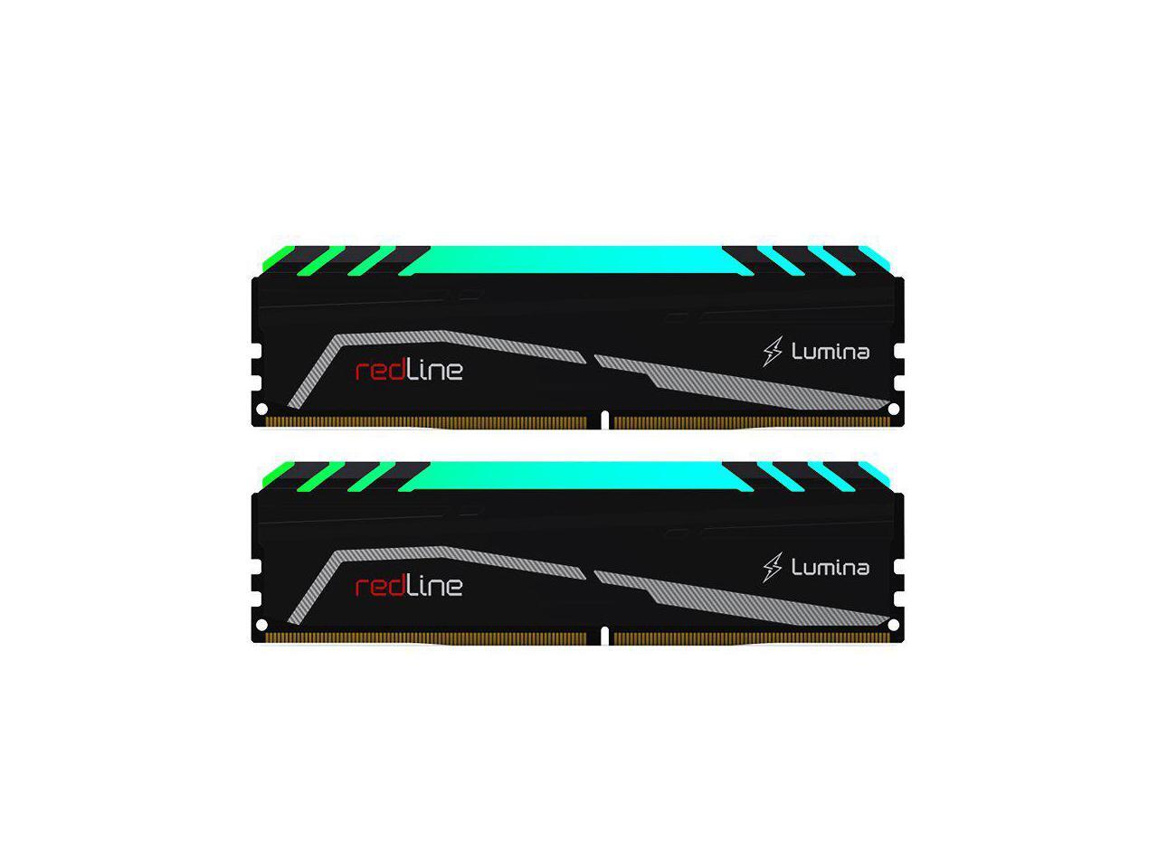 Mushkin REDLINE Lumina Black - DDR4 UDIMM - 16GB (2x8GB) 4133MHz CL-19 ...