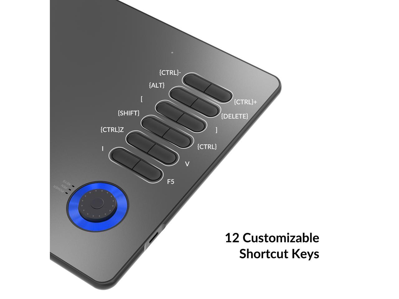 VEIKK A15 Pro Graphics Drawing Tablet 10 x 6 inch Digital Drawing ...