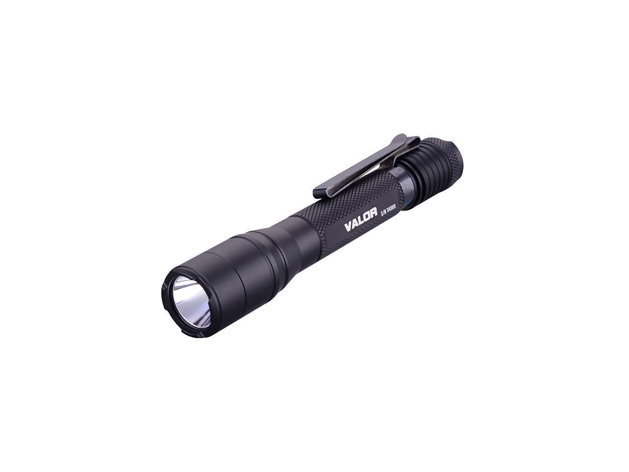 Powertac Valor Brightest AA Powered EDC Flashlight, up to 800 Lumen ...