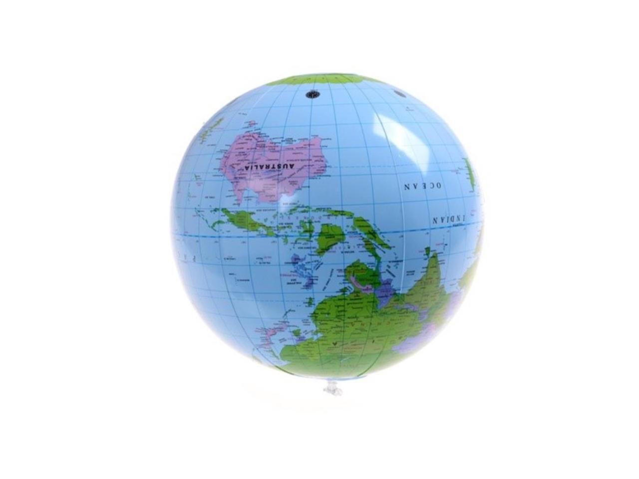 1pc 40CM Inflatable World Globe Map ball Squishy Toys Early Education ...