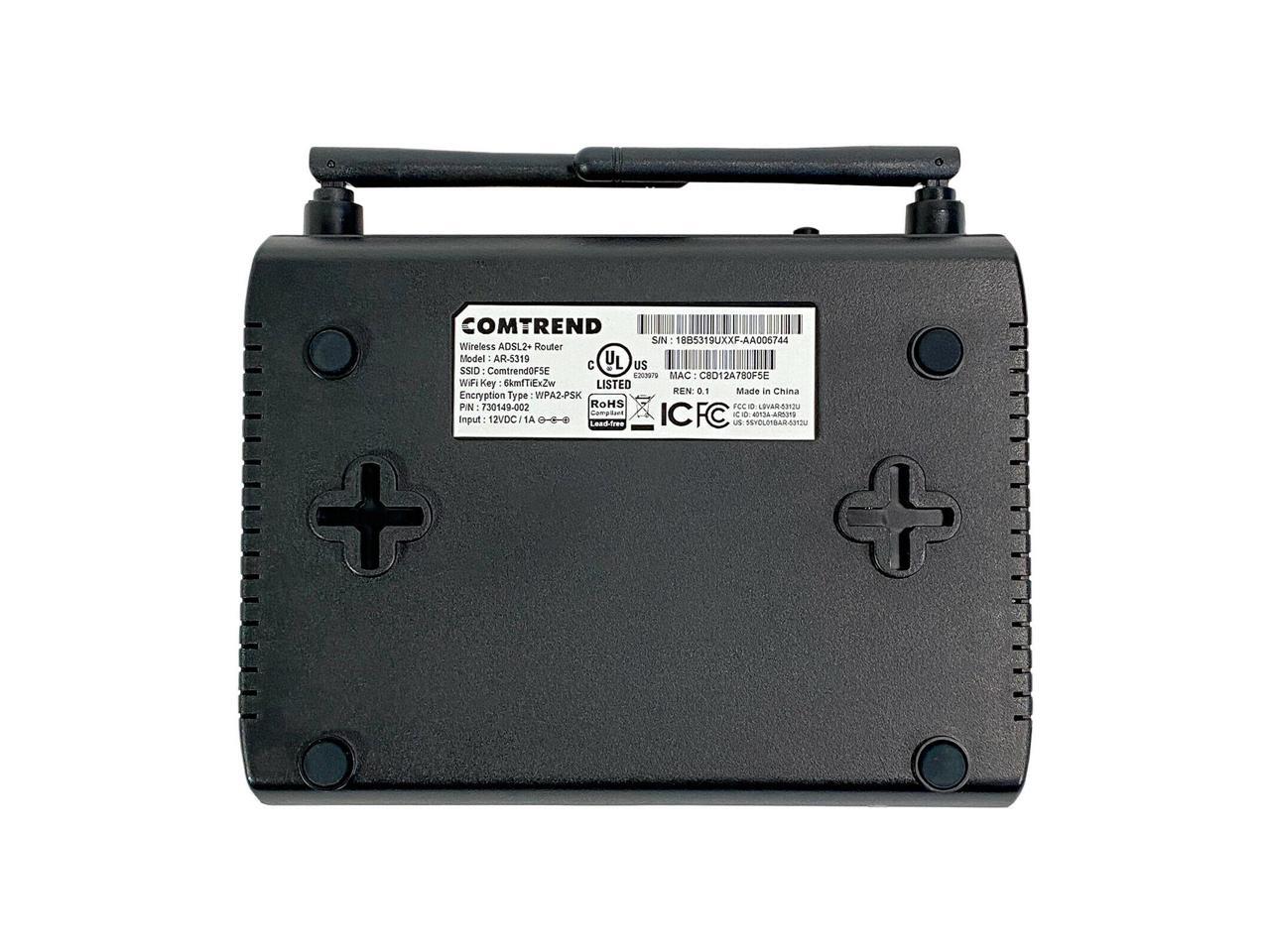 Refurbished: Comtrend AR-5319 Wireless N Gateway 4-port Ethernet ADSL 2 ...