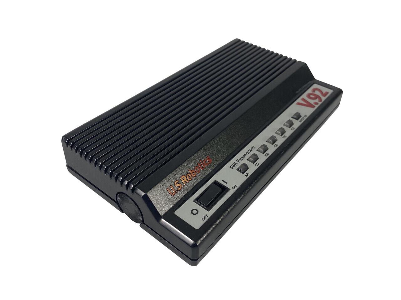 Refurbished: US Robotics 5686E External 56k kbps Faxmodem V.92 - Newegg.com
