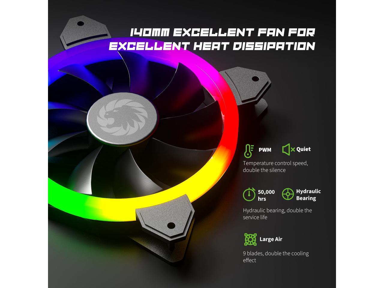 GAMEMAX 750W Fully Modular ARGB Power Supply, ATX3.0 & PCIE 5.0, 80 ...