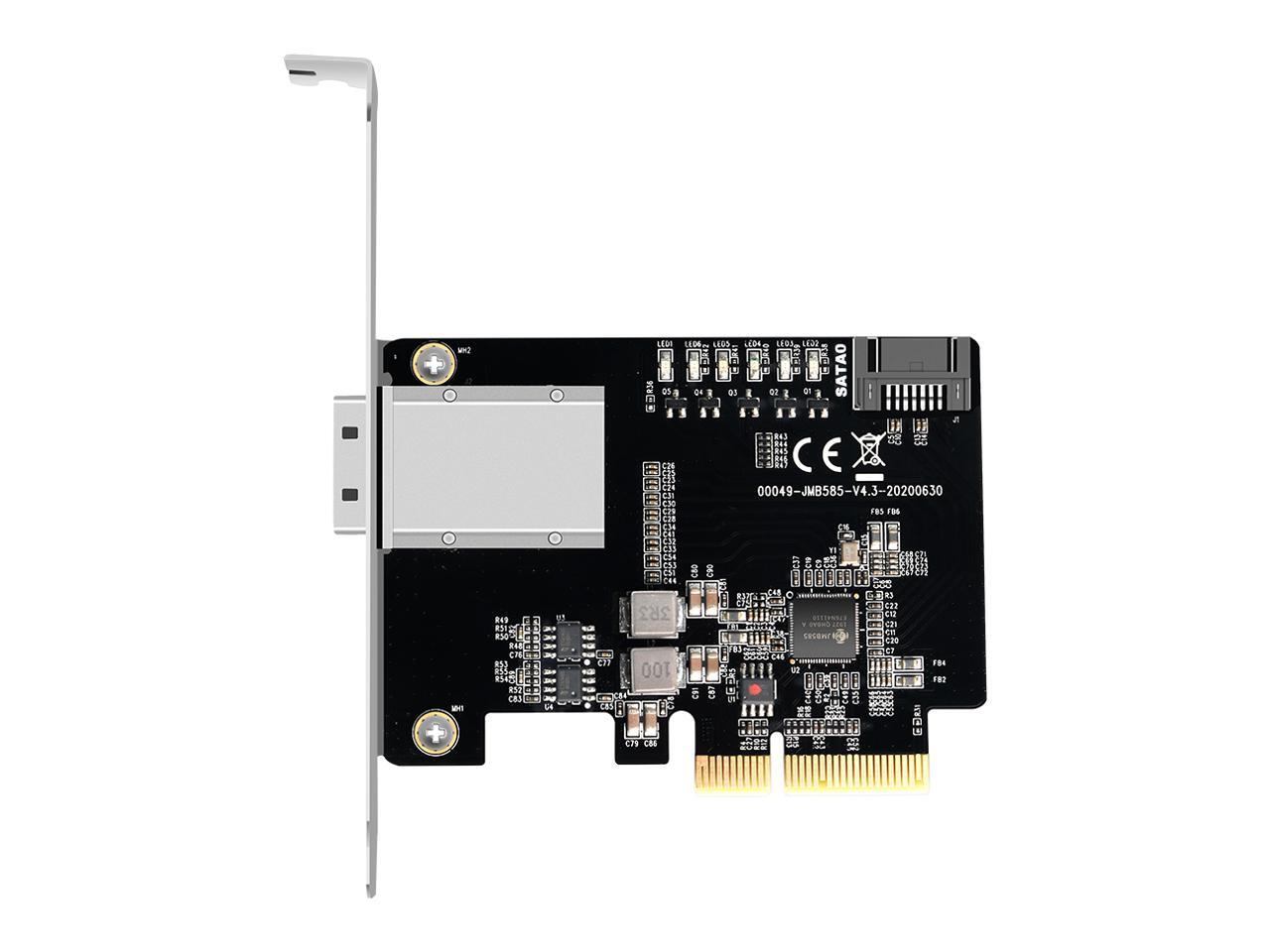 MAIWO PCIex4 PCI Express to SAS Adapter Card Expansion Converter, SAS ...
