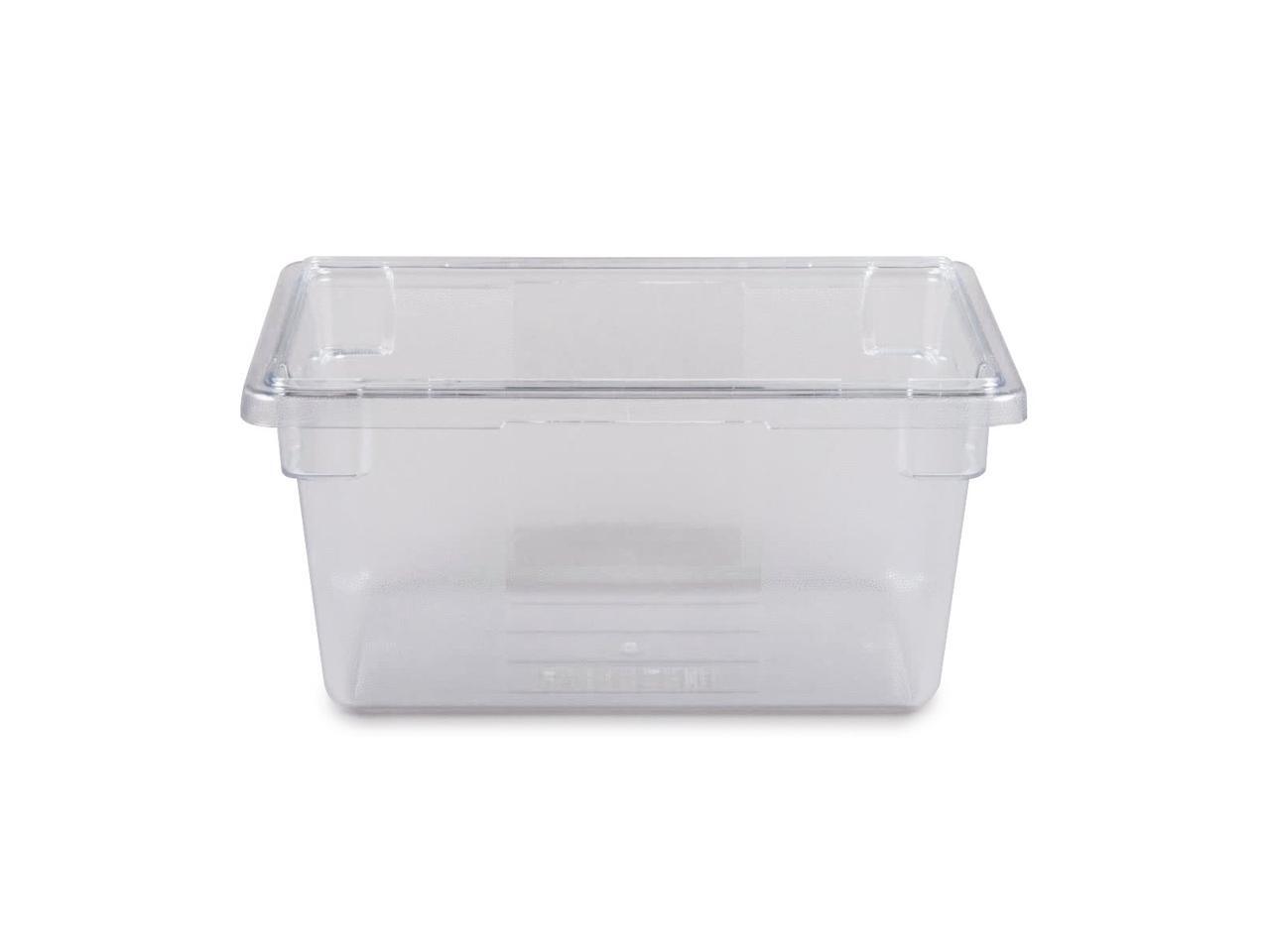 Food/tote Boxes, 5gal, 12w X 18d X 9h, Clear - Newegg.com