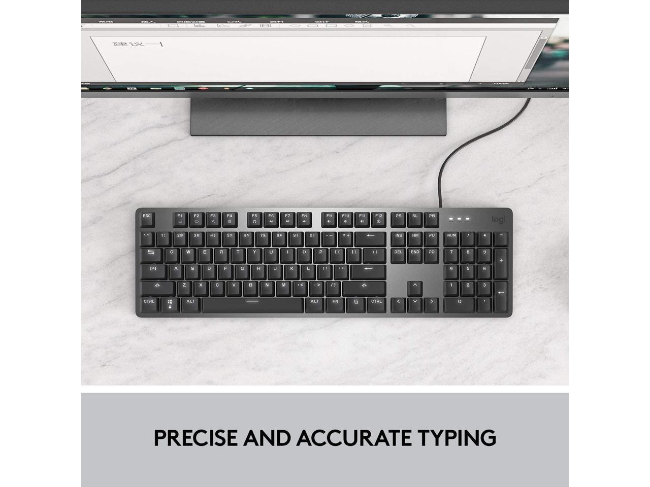 Logitech K845 Mechanical Illuminated Keyboard Mechanical Switches (TTC ...