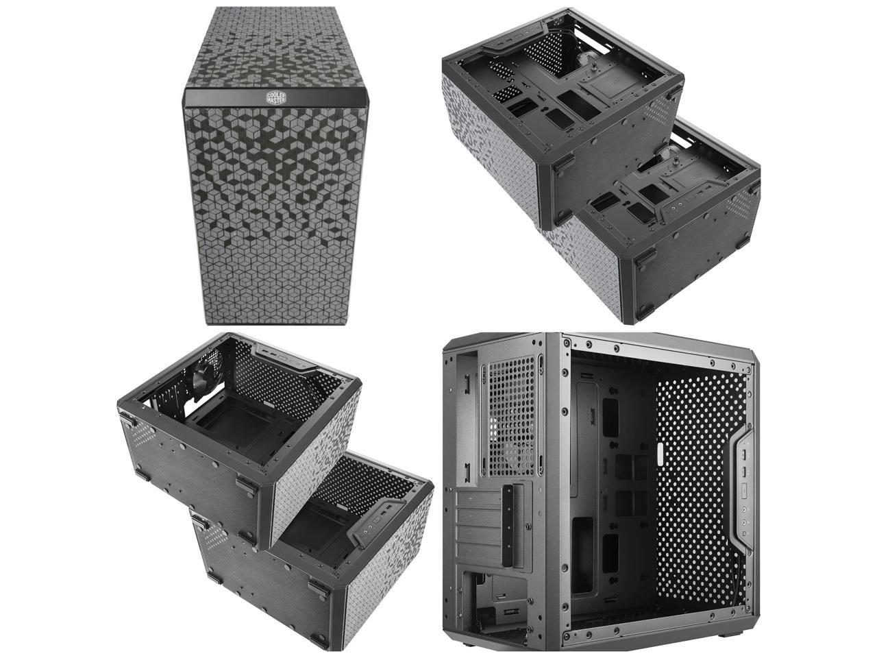 Cooler Master MasterBox Q300L Micro-ATX Tower with Magnetic Design Dust ...