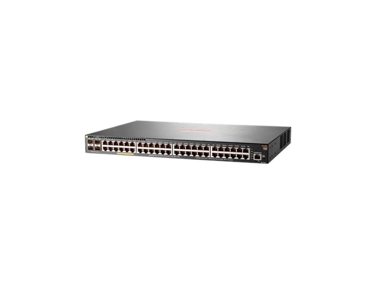 HPE Aruba 2930F 48G PoE+ 4SFP+ - switch - 48 ports - managed - rack ...