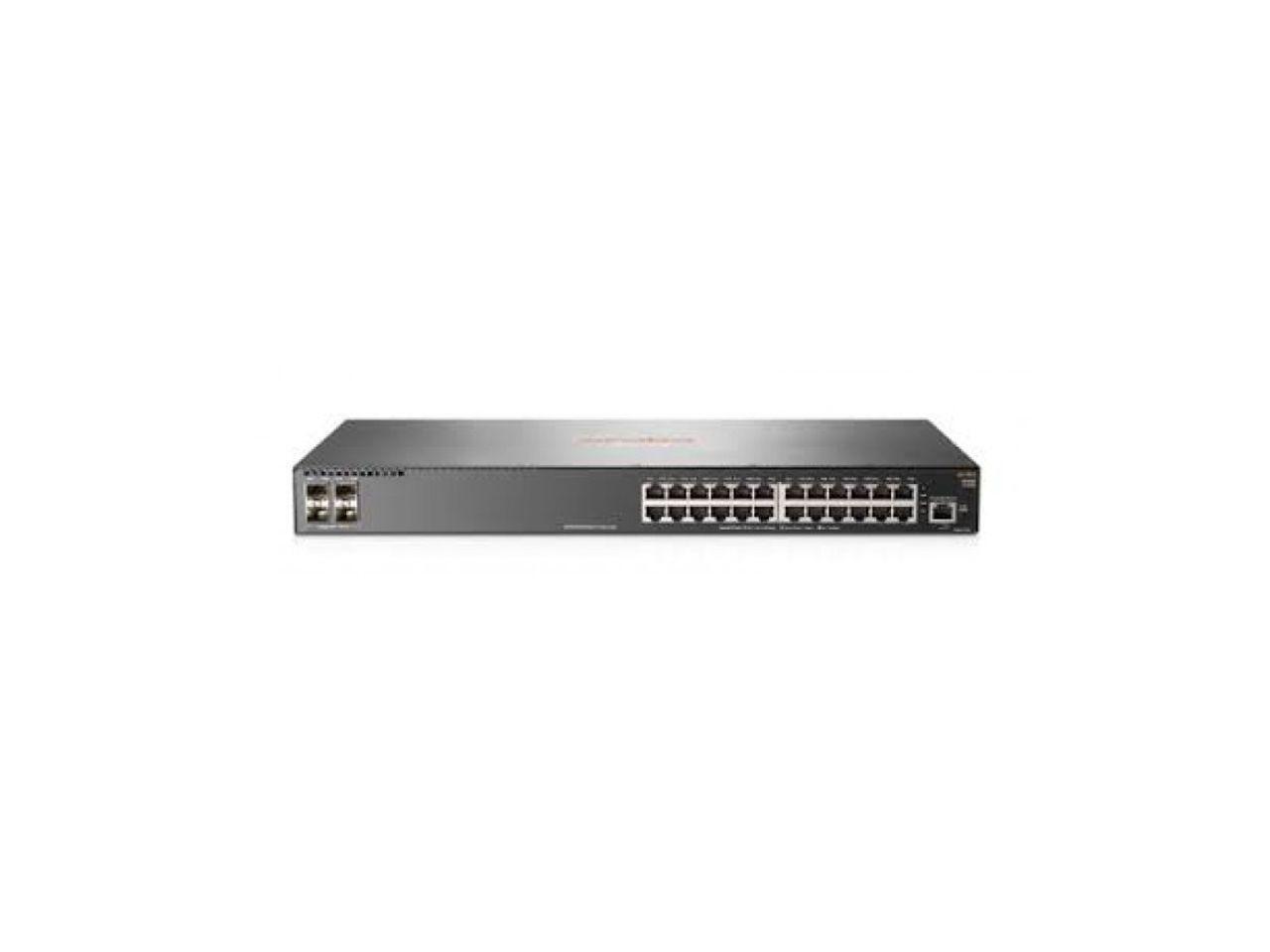 HPE Aruba 2930F 24G 4SFP+ - JL253A switch - 24 ports - managed - rack ...