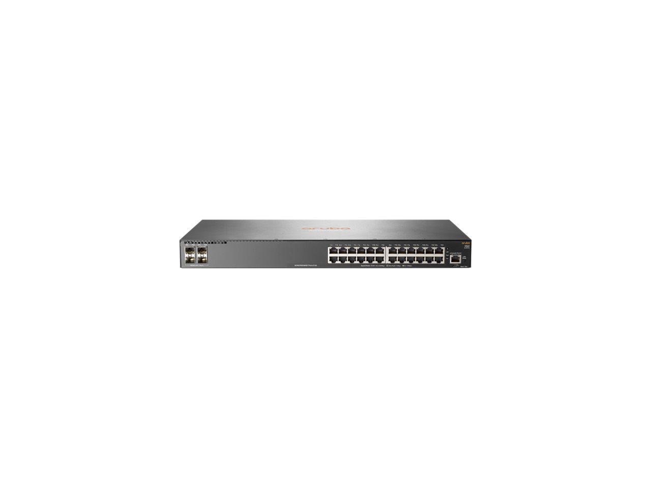 HPE Aruba 2540 24G 4SFP+ - JL354A switch - 24 ports - Newegg.com