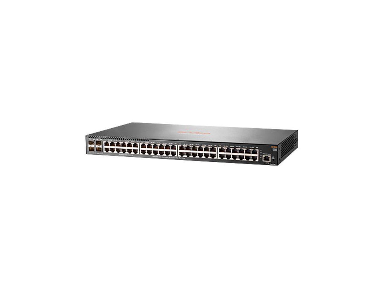 HPE Aruba 2930F 48G 4SFP - JL260A switch - 48 ports - managed - rack ...