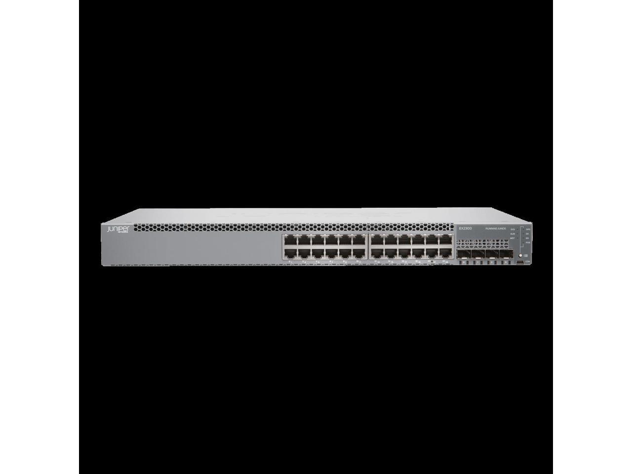 Juniper Networks EX Series EX2300-24P - switch - 24 ports - managed ...