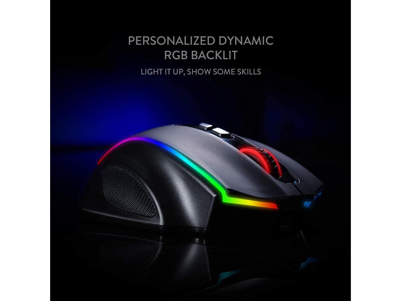 Redragon M686 Wireless Gaming Mouse, 16000 DPI Wired/Wireless Gamer ...