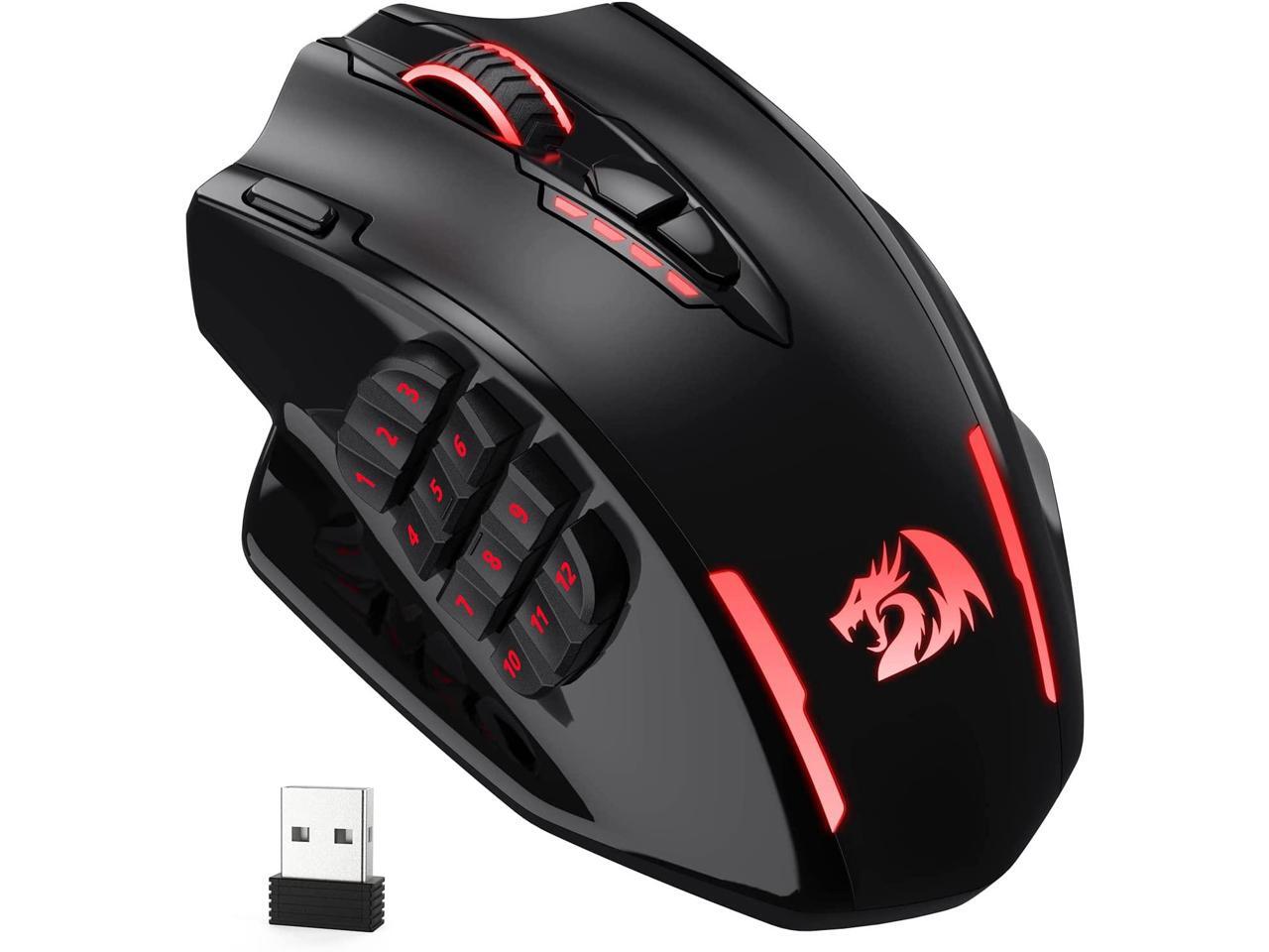 Redragon M913 Impact Elite Wireless Gaming Mouse, 16000 DPI Wired ...