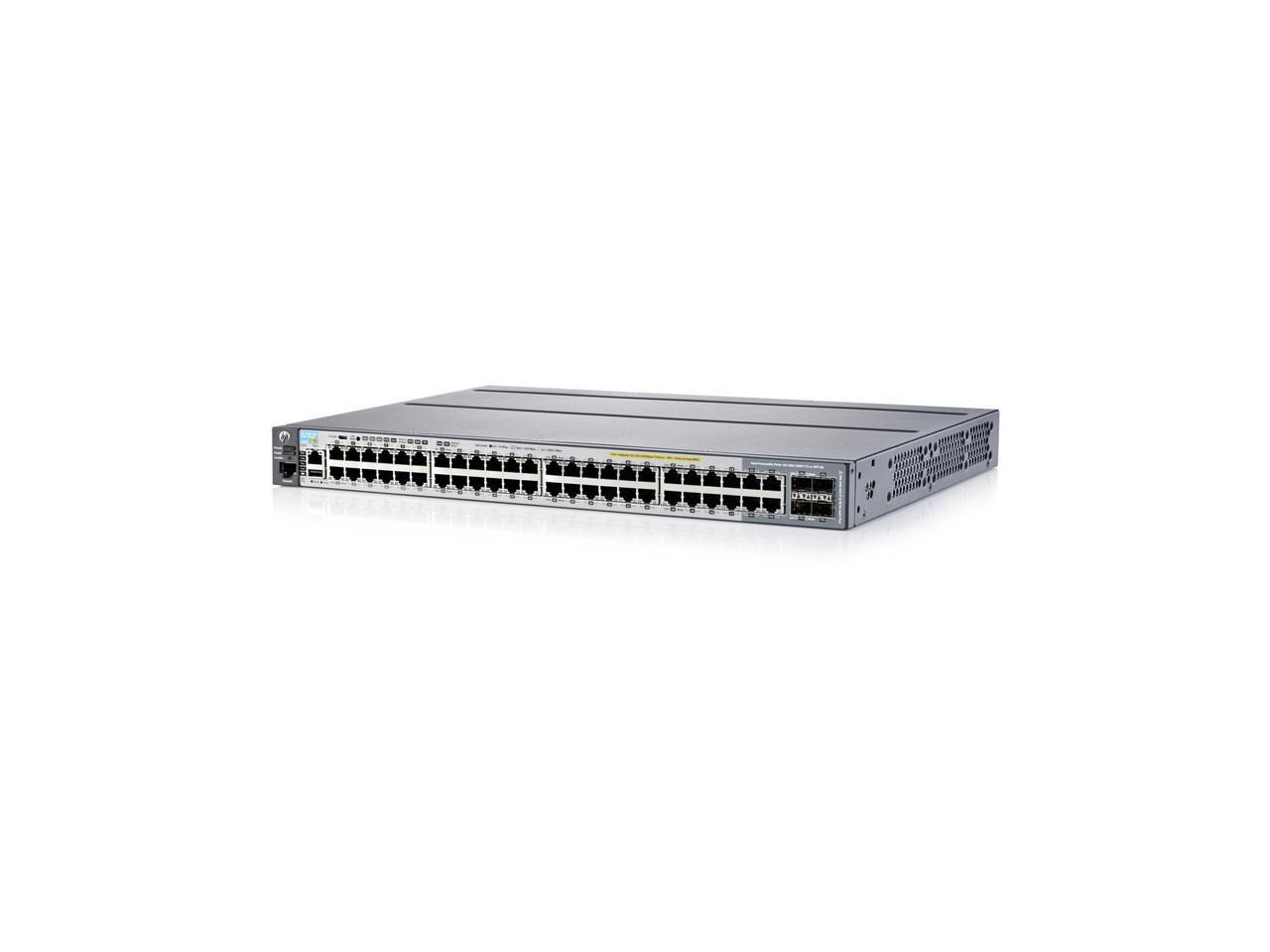 HPE Aruba 2920-48G-PoE+ - switch - 48 ports - managed - rack-mountable ...