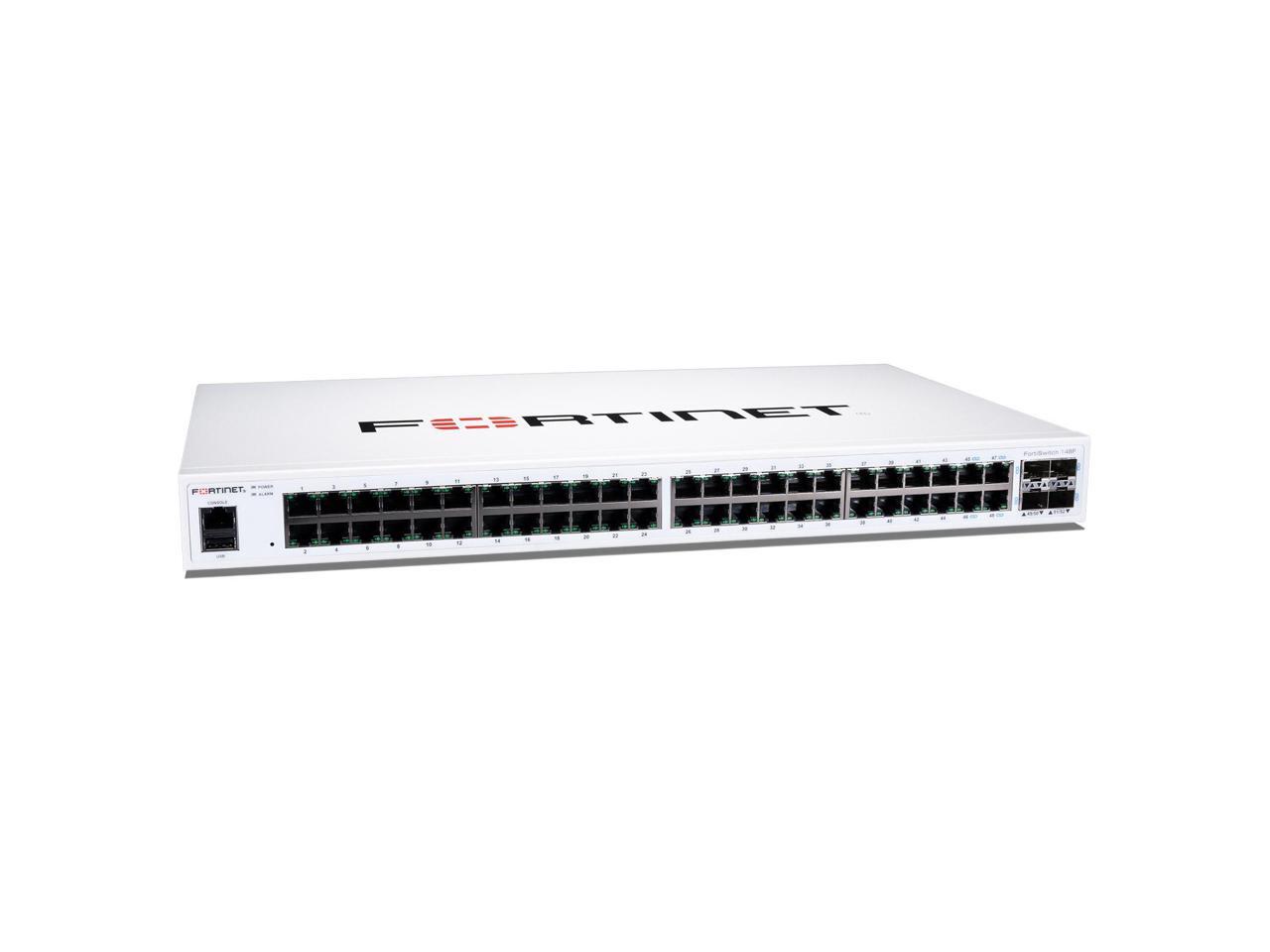 Fortinet FortiSwitch 148F - switch - 48 ports - managed - rack ...