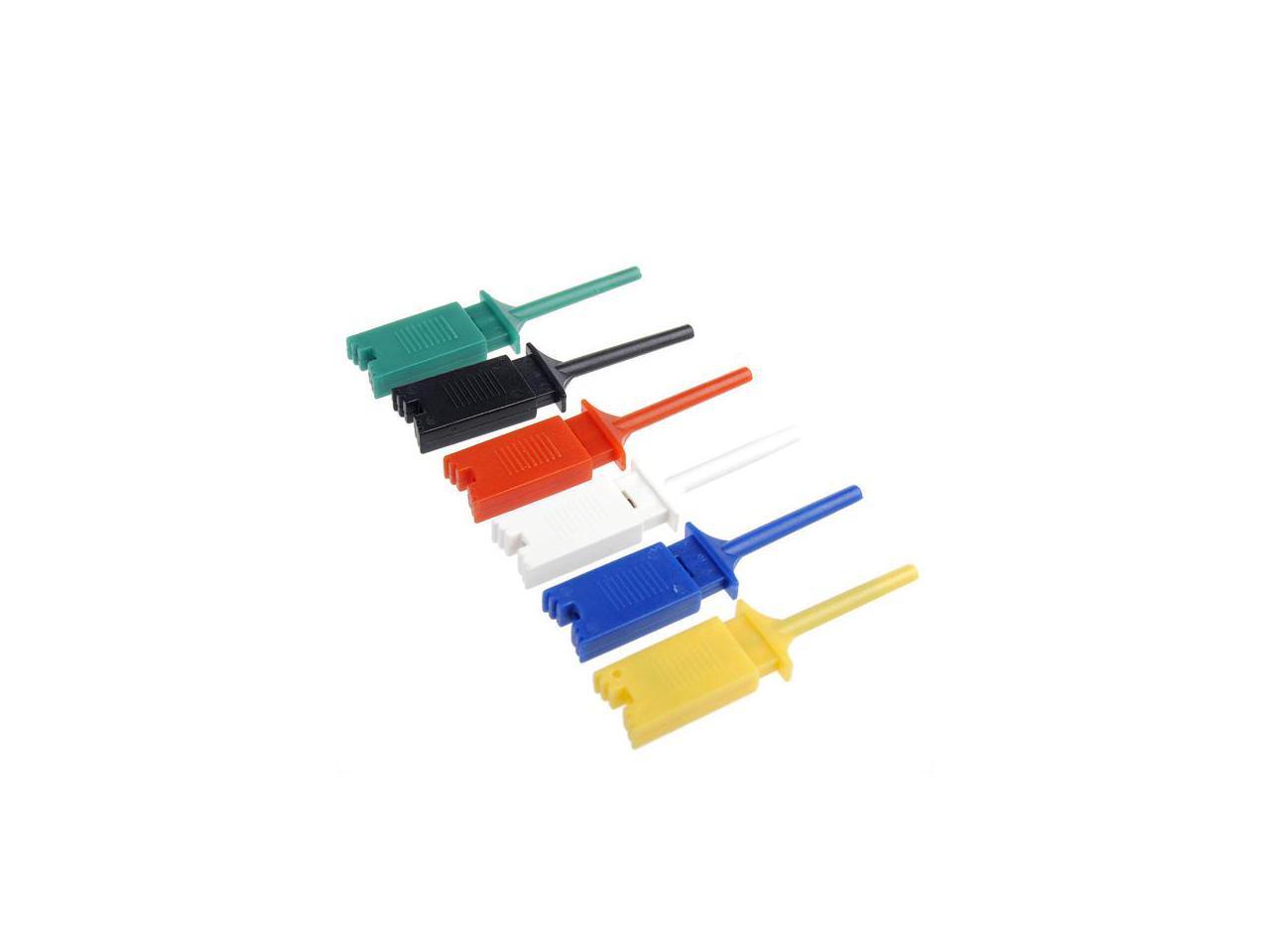 6 Colors Small Test Hook Clip Grabber Single Probe - Newegg.com
