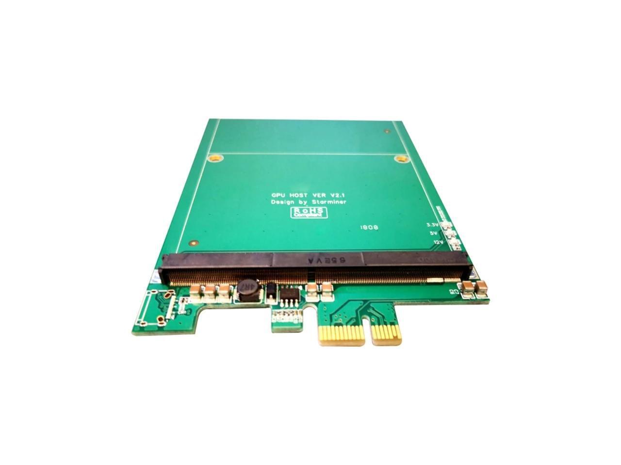 75W PCIE To MXM3.0 Expansion Card PCI-E to MXM Riser Adapter Converter ...