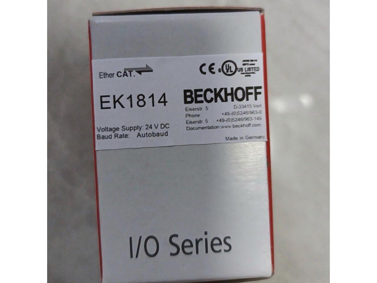 New Beckhoff EK1814 EK 1814 PLC Input/Output Module PLC Processors In ...