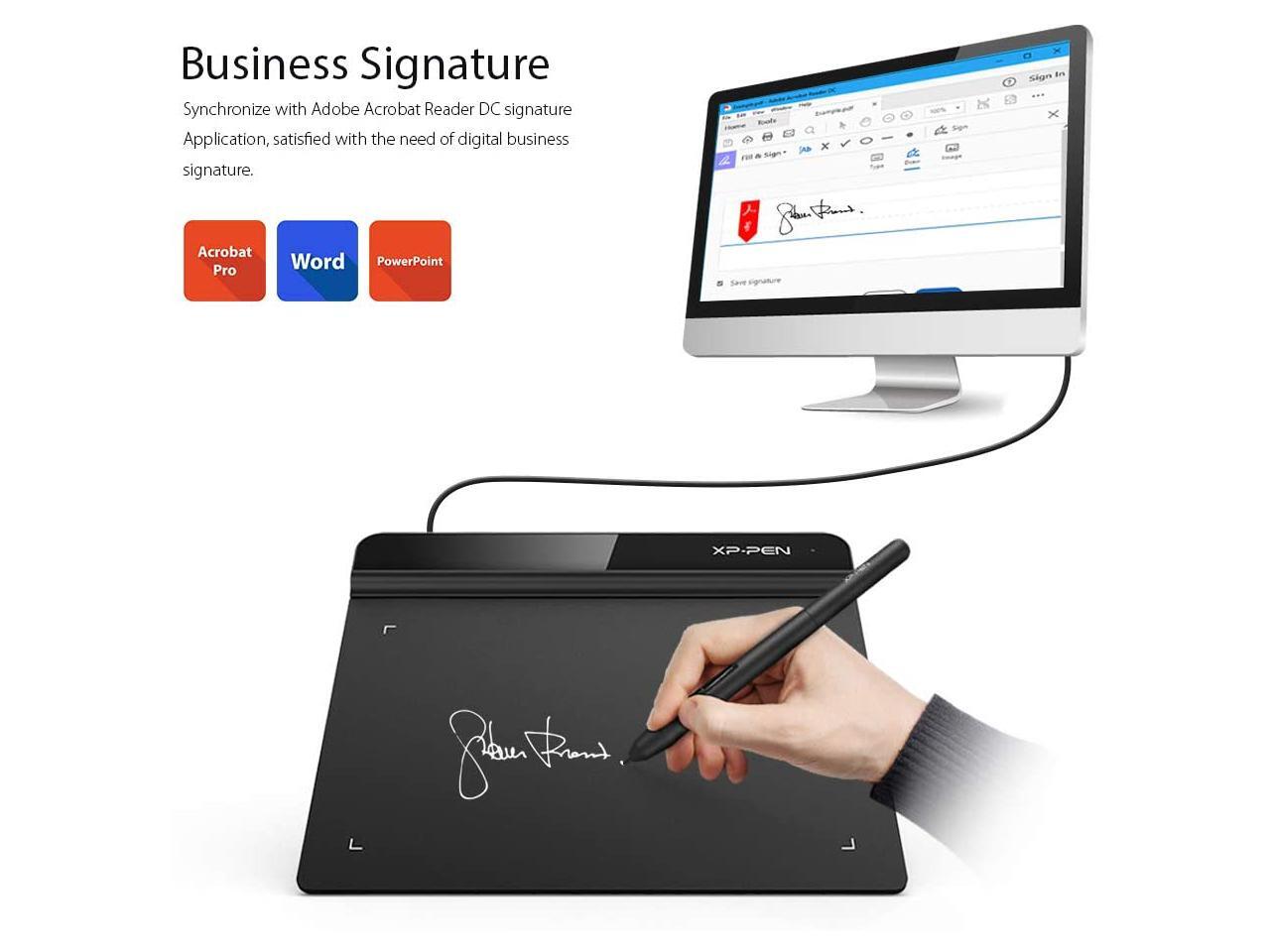 XP-PEN StarG640 6x4 Inch Ultrathin Tablet Drawing Tablet Digital ...