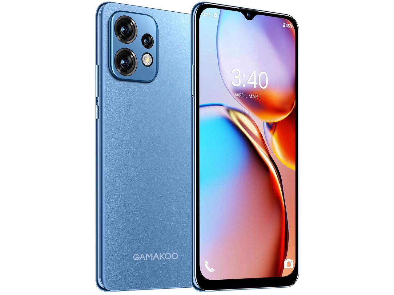 GAMAKOO G40 4G Unlocked Cell Phone Dual SIM | 6.52" HD+ Display | 32GB ...