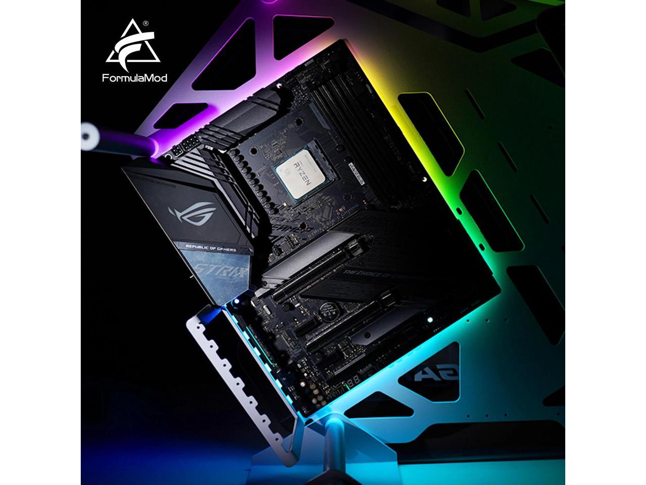 FormulaMod Lightinghouse ATX M-ATX ITX Motherboard Lighting Back Plate ...