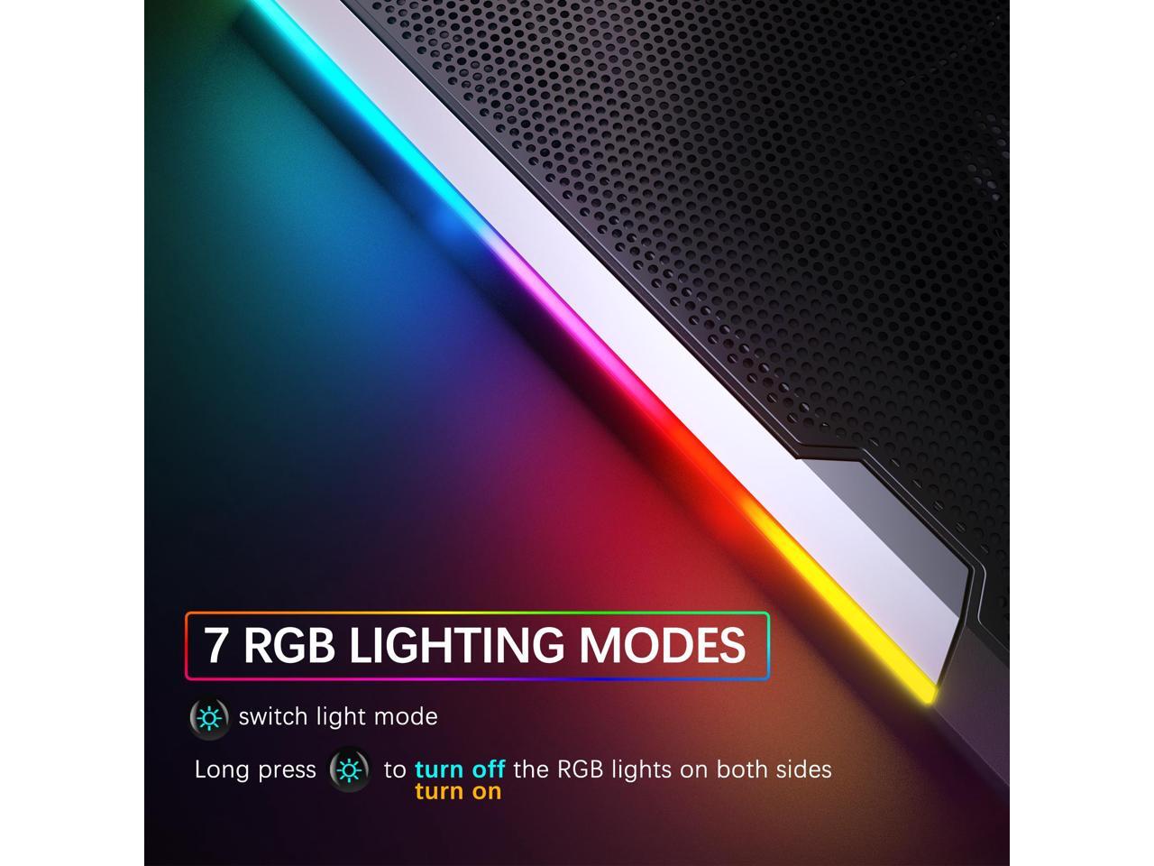 Topmate Laptop Cooling Pad C11 - Blue LED - Supports up to 17-in ...