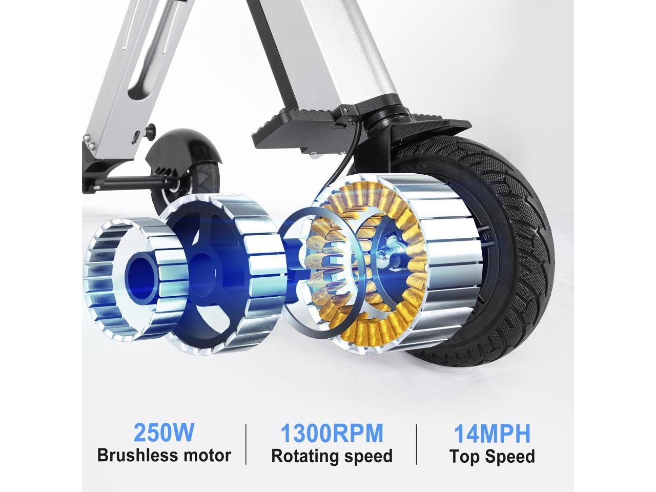 TopMate ES33 Electric Scooter 3 Wheels Travel & Airline Friendly with 7 ...