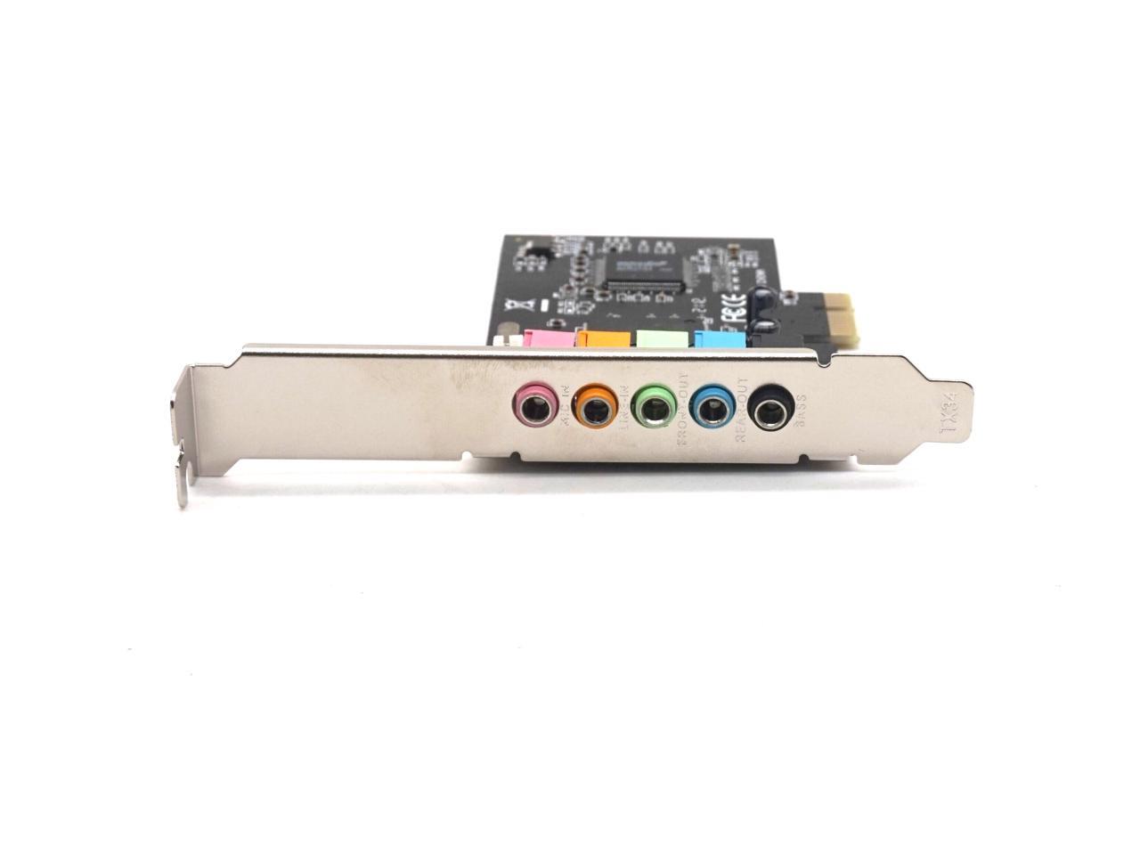 Weastlinks PCIE PCI-Express Sound Card 5.1CH 5.1 Channel CMI8738 ...