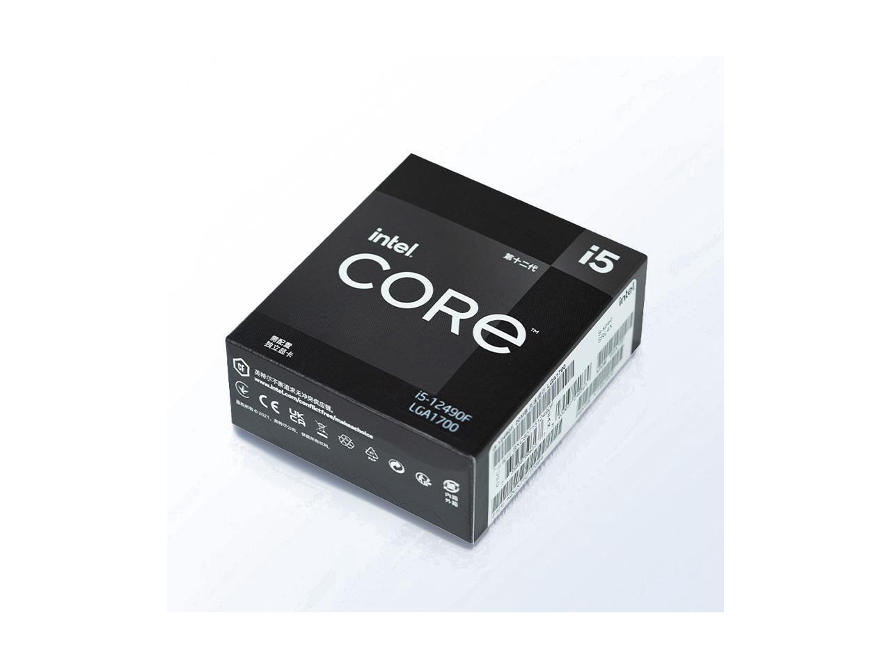 Intel Core i5-12490F Alder Lake Desktop Processor Game Special Edition ...