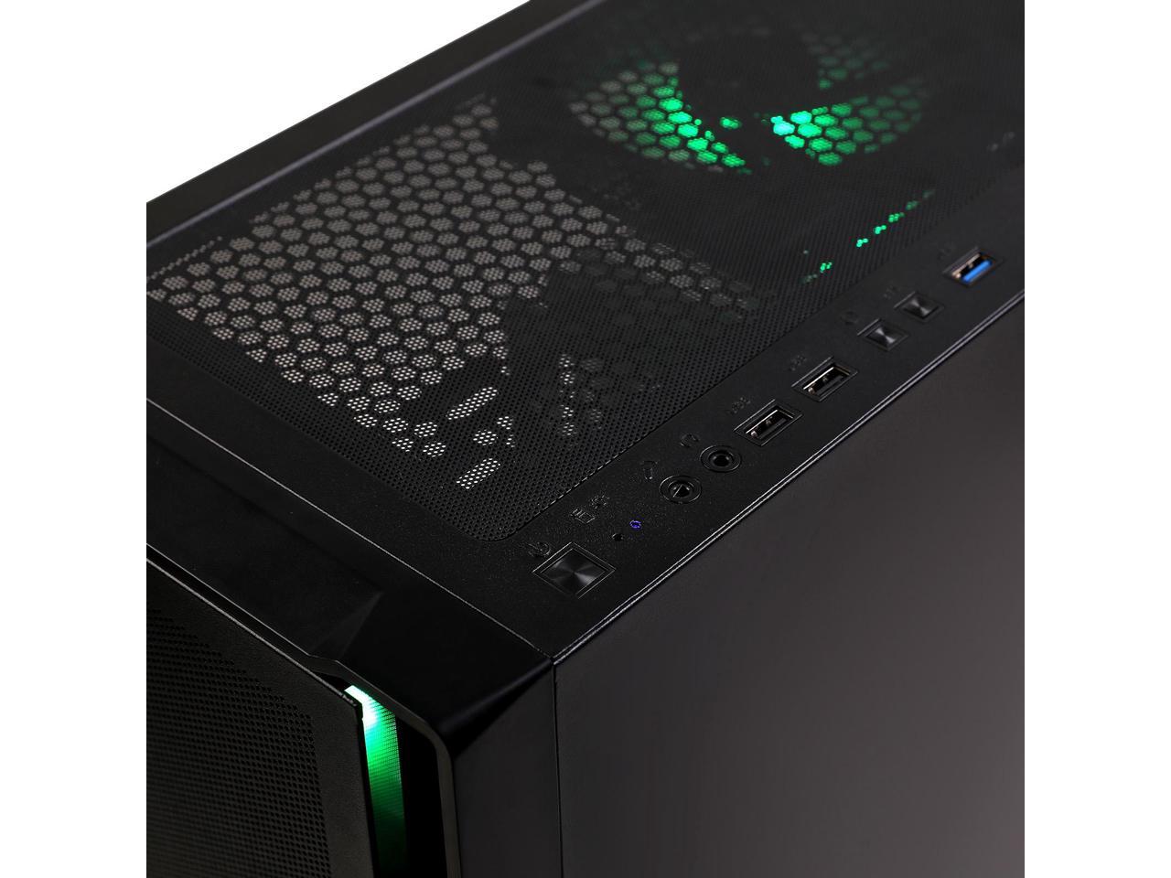 MXZ Gaming Desktop PC, AMD Ryzen 7 5700X 3.6GHz, RTX 4060,16GB(8G*2 ...