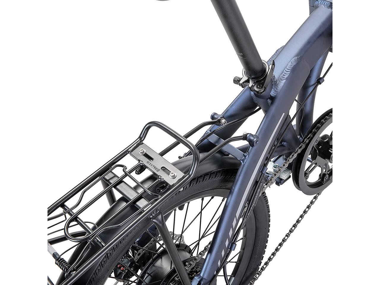Rockshark Electric Bike Aluminum 20 Inch Electric Folding Bike Shimano