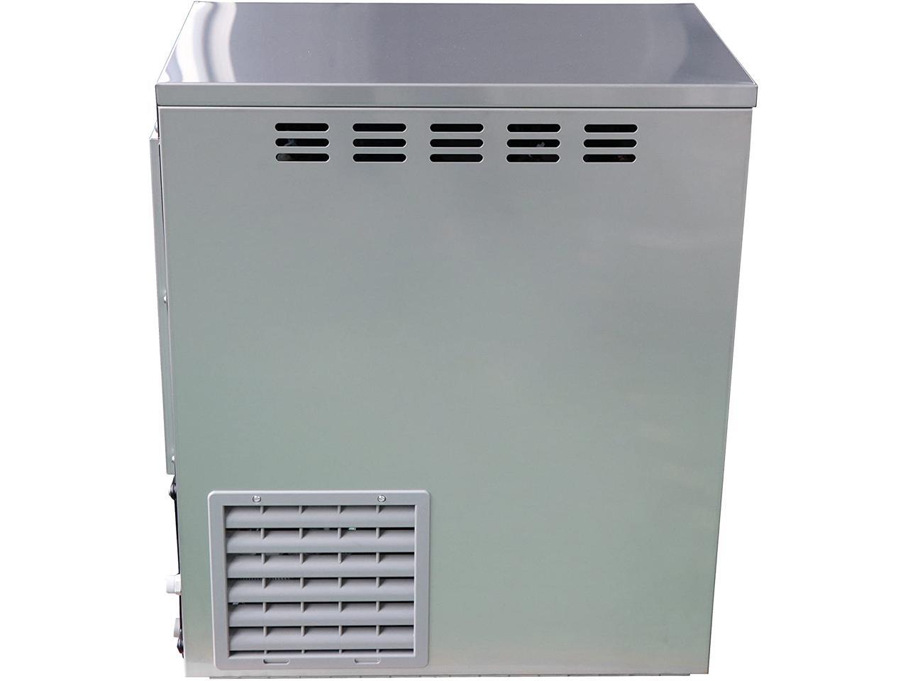 SZB-40 88 lbs. Freestanding Flake Ice Maker in Stainless Steel - Newegg.com