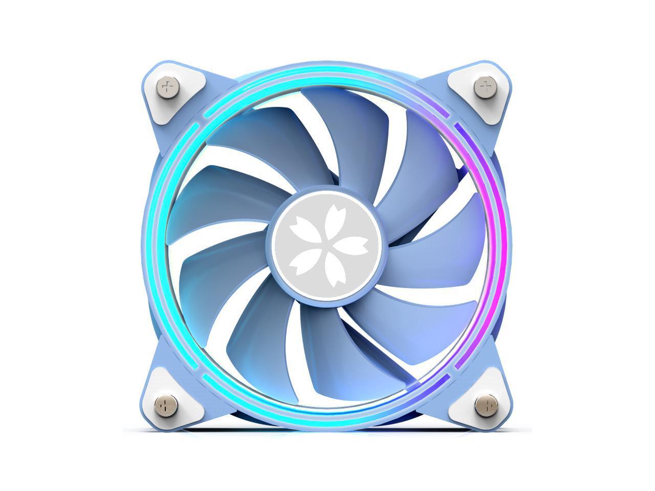 Yeston * zeaginal Sakura ARGB*5 LED 120mm Case Fan,Quiet Edition High ...