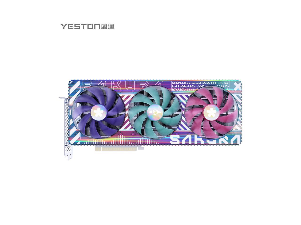 Yeston GeForce RTX 4080 16GB GDDR6X PCI Express 4.0 Video Card HDMI 2.1 ...