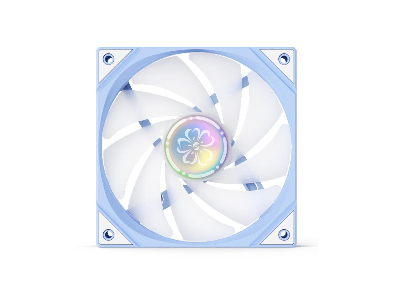 Yeston New Sakura ARGB LED 120mm Case Fan,Quiet Edition High Airflow ...