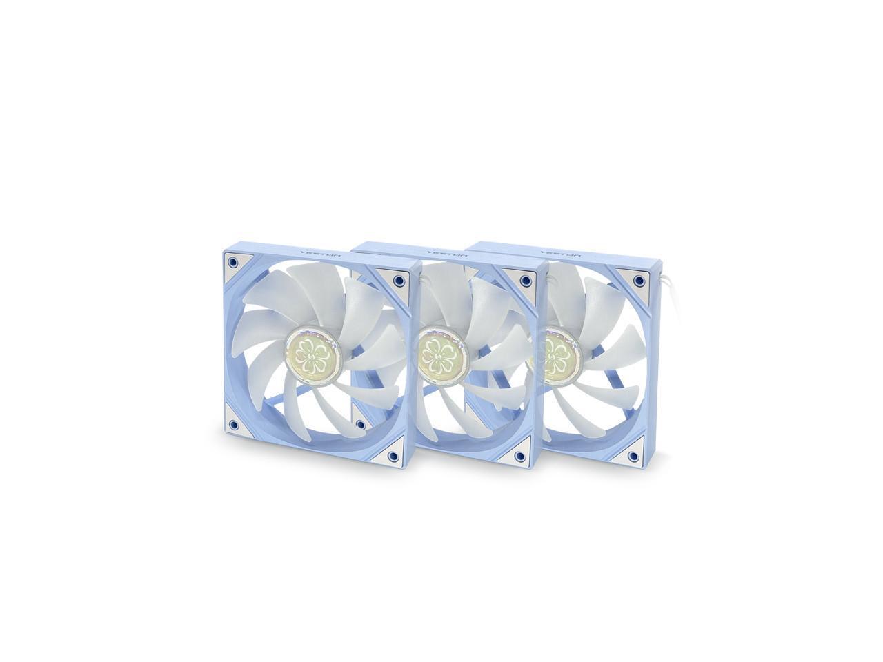 Yeston New Sakura ARGB LED 120mm Case Fan,Quiet Edition High Airflow ...