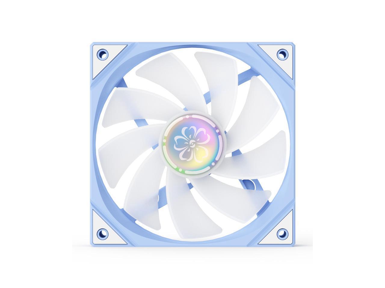 Yeston New Sakura ARGB LED 120mm Case Fan,Quiet Edition High Airflow ...